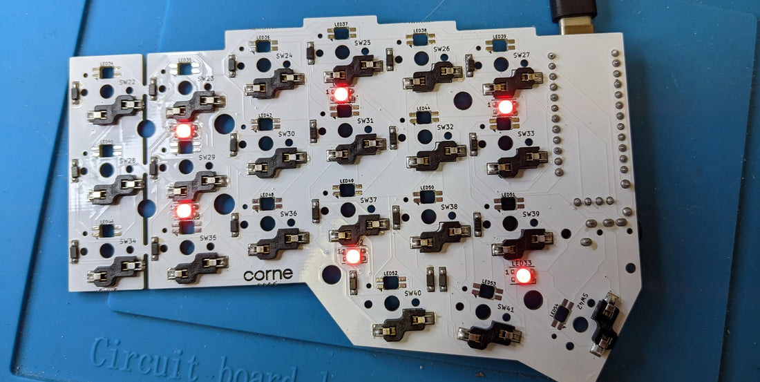KeebMaker Corne Build Guide | DIY Assembly & Soldering Tips