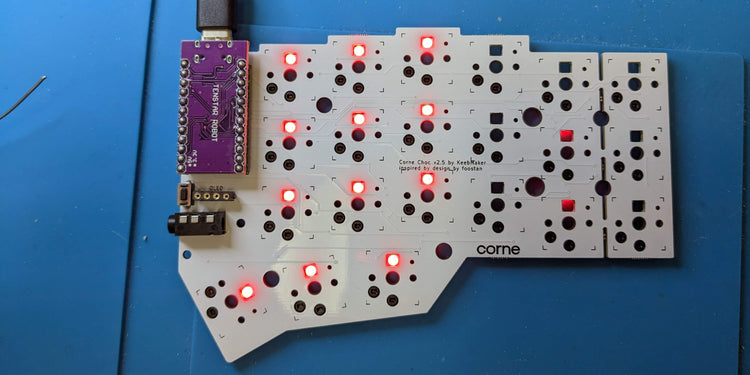 KeebMaker Corne Build Guide | DIY Assembly & Soldering Tips